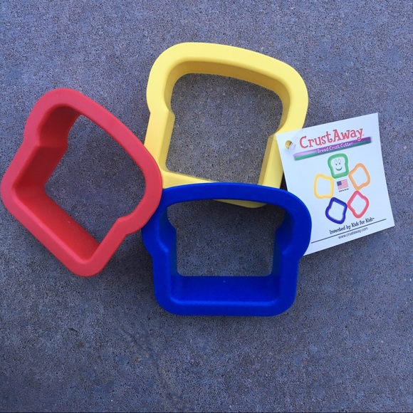 crustaway | Other | New Set Of 3 Crust Cutters Remove Crust From ...